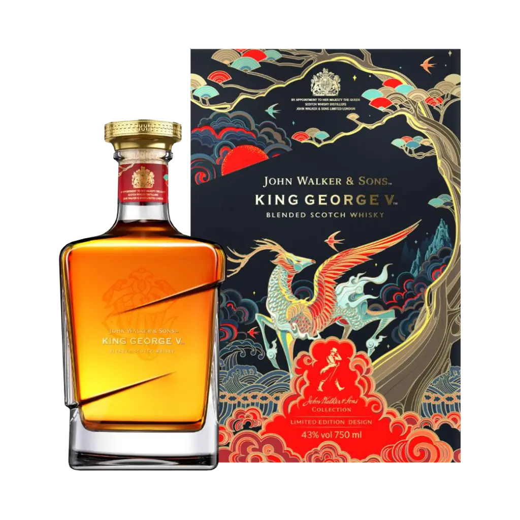 Rượu Whisky John Walker & Sons King George V Phiên Bản Hộp Quà Tết 2023 ...